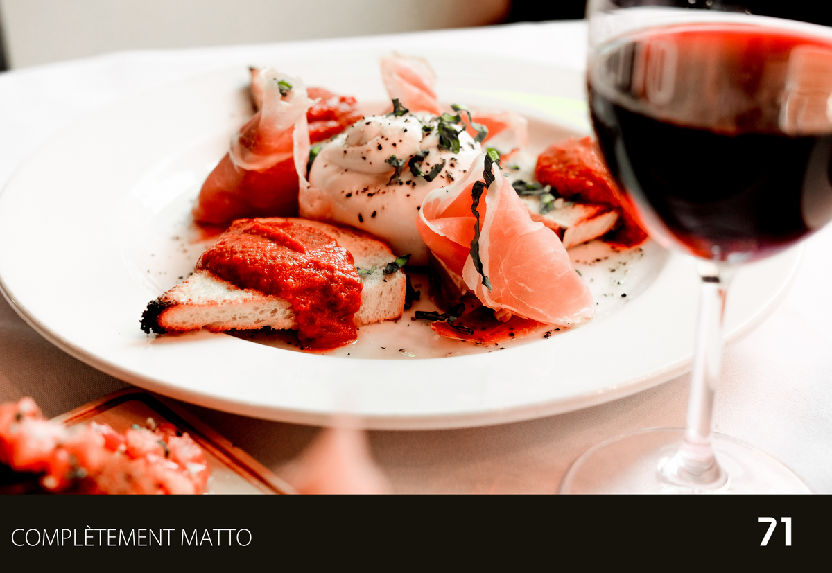 HOTEL 71 x IL MATTO - COMPLETELY MATTO – Laboutique71